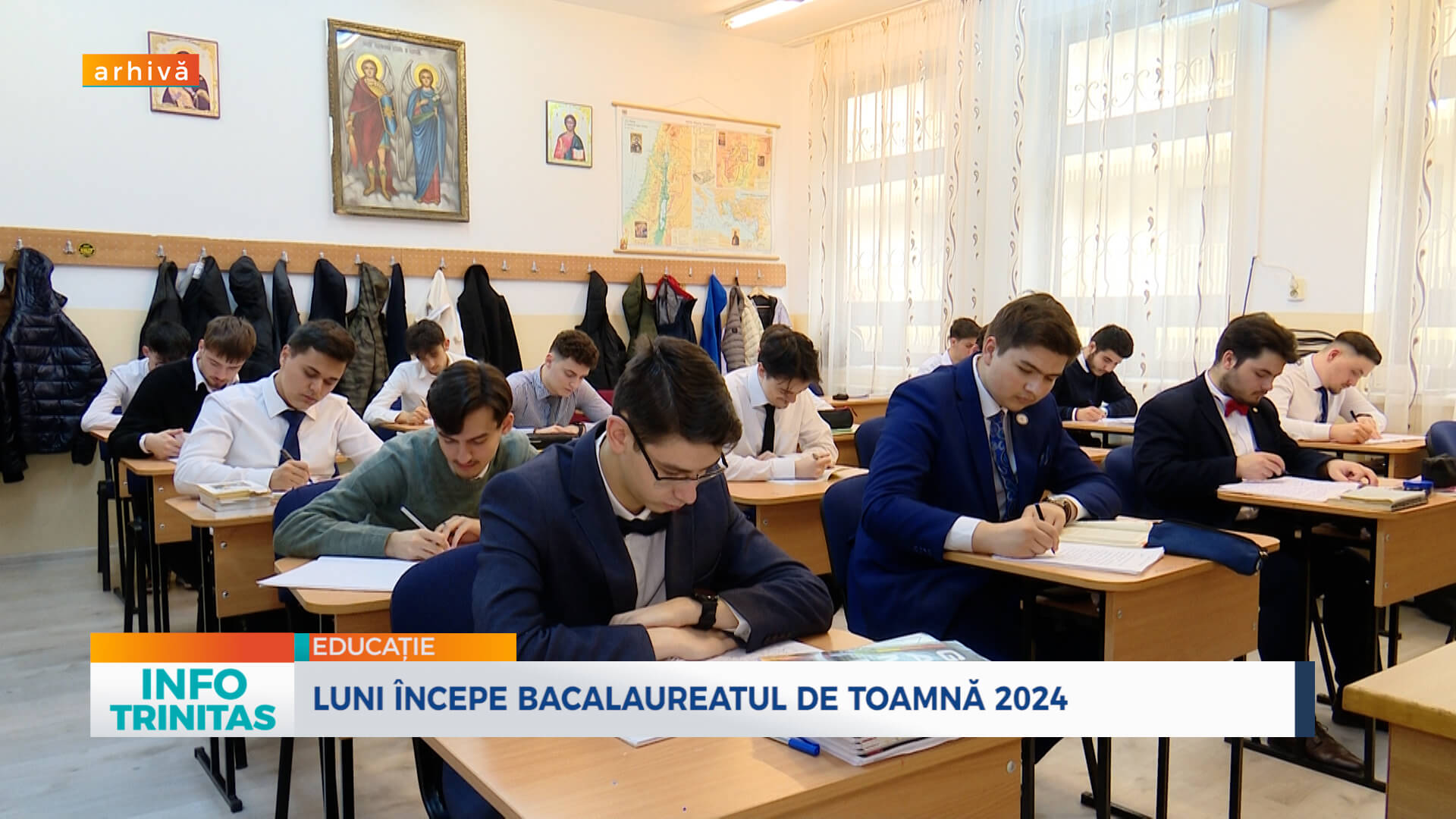 Luni începe Bacalaureatul de toamnă 2024 - TRINITAS TV