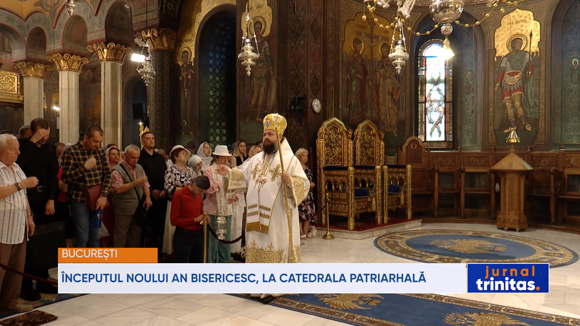 Începutul noului an bisericesc, la Catedrala Patriarhală - TRINITAS TV