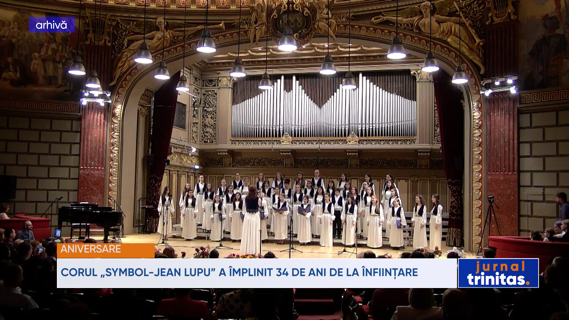 Corul „Symbol-Jean Lupu” a împlinit 34 de ani de la înființare ...