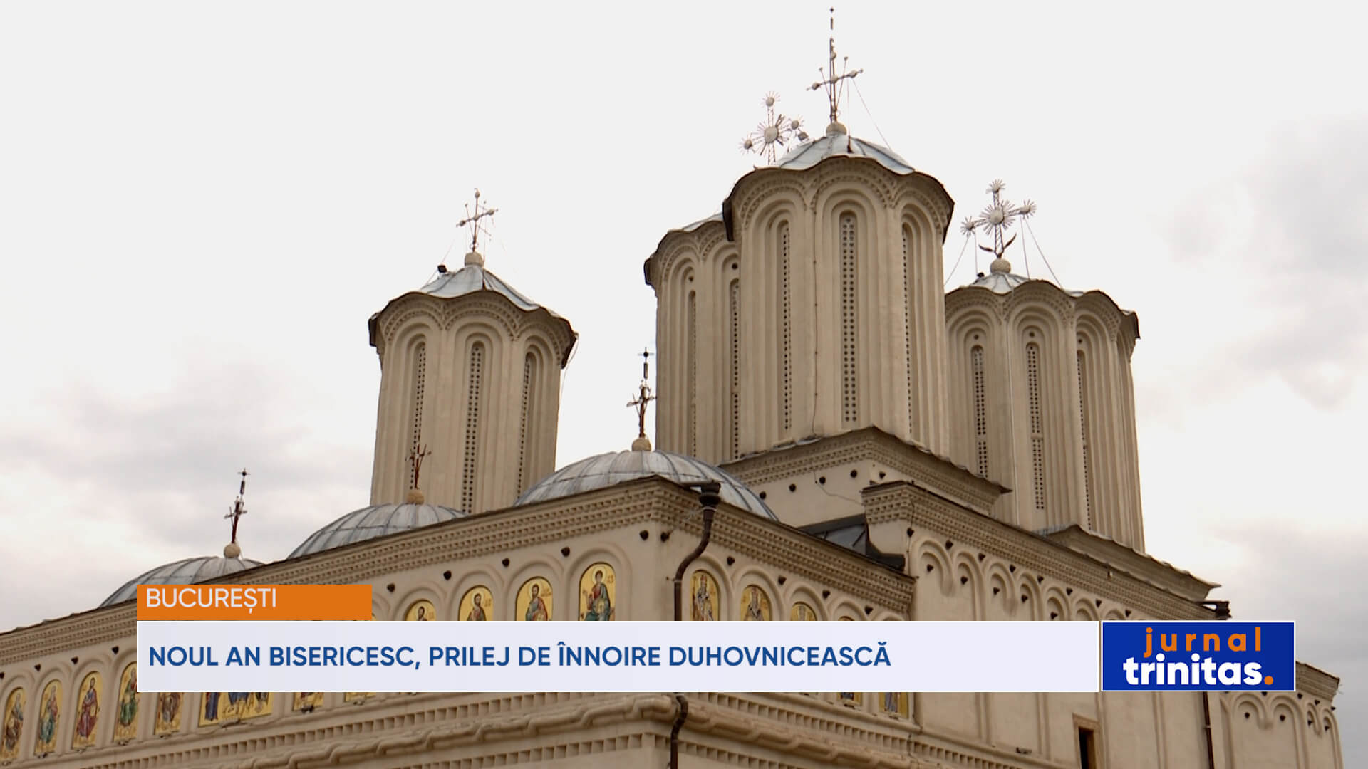 Noul an bisericesc, prilej de înnoire duhovnicească - TRINITAS TV