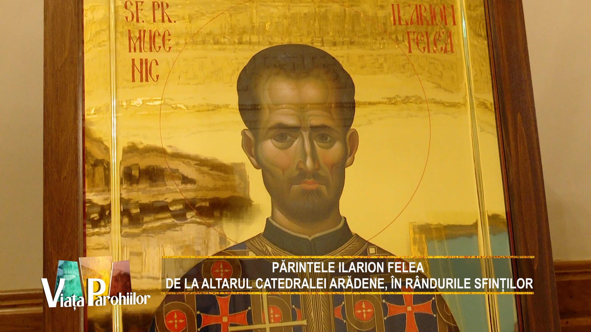 Părintele Ilarion Felea. De la Altarul Catedralei Arădene, în rândul ...