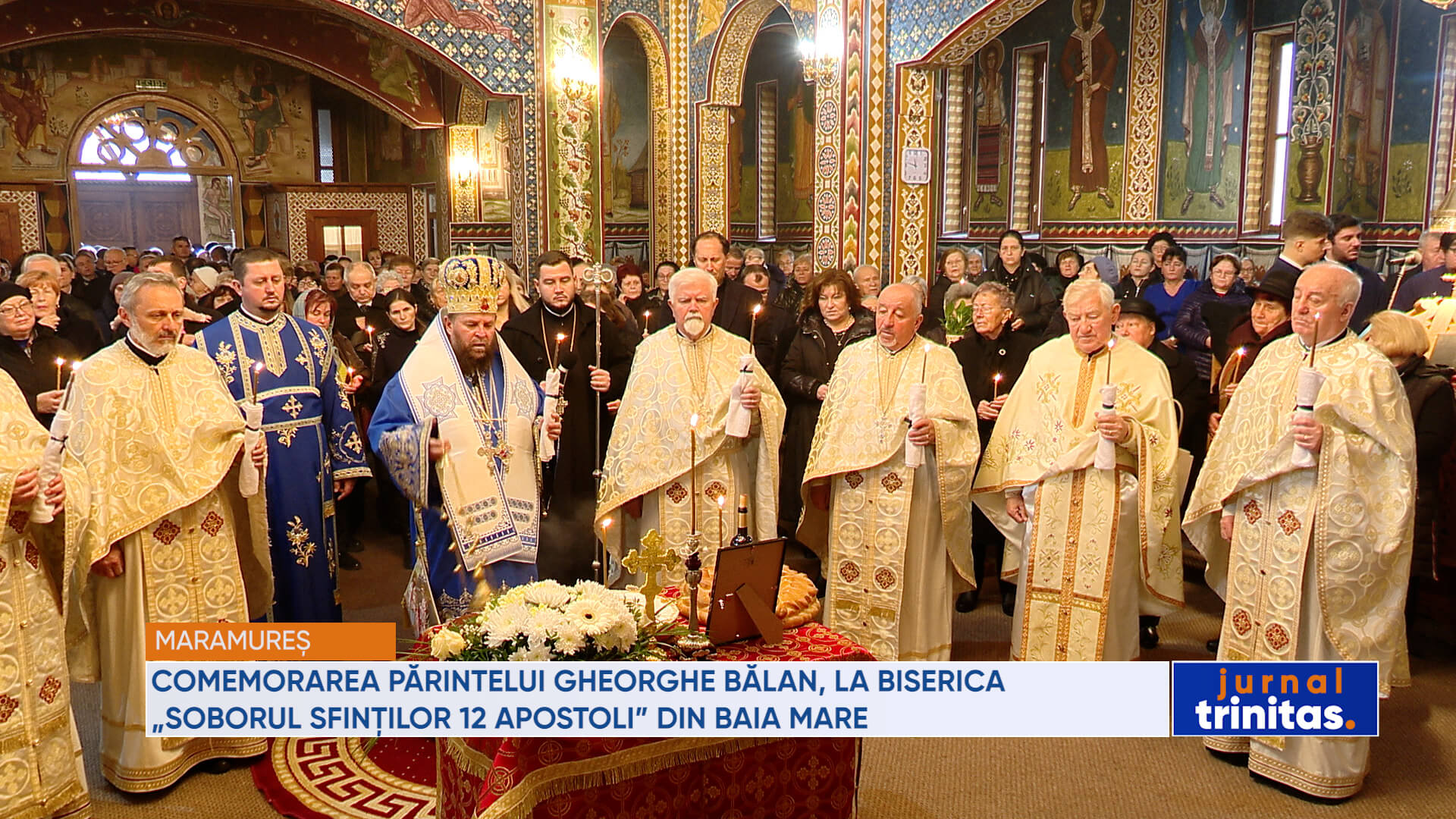 Comemorarea părintelui Gheorghe Bălan, la Biserica „Soborul Sfinților 12 Apostoli” din Baia Mare ...