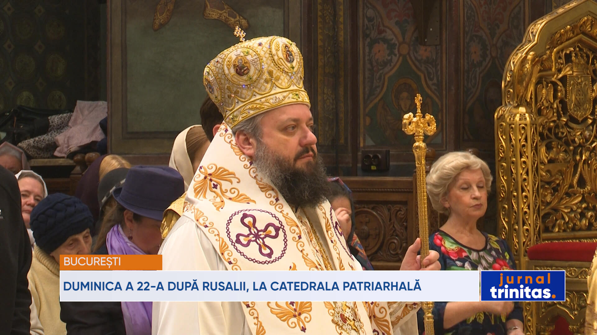 Duminica a 22-a după Rusalii, la Catedrala Patriarhală - TRINITAS TV