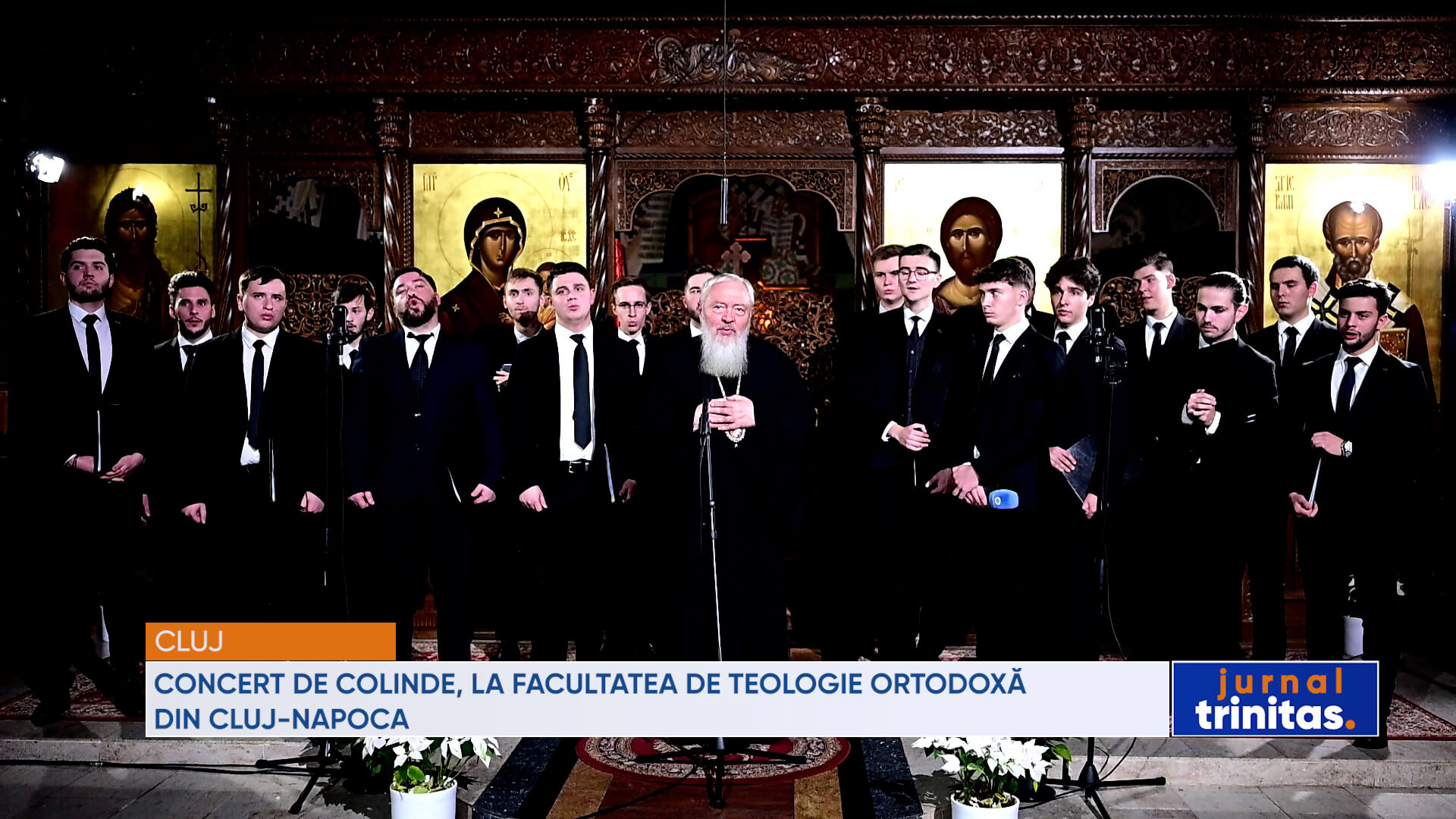 Concert de colinde, la Facultatea de Teologie Ortodoxă din Cluj-Napoca ...