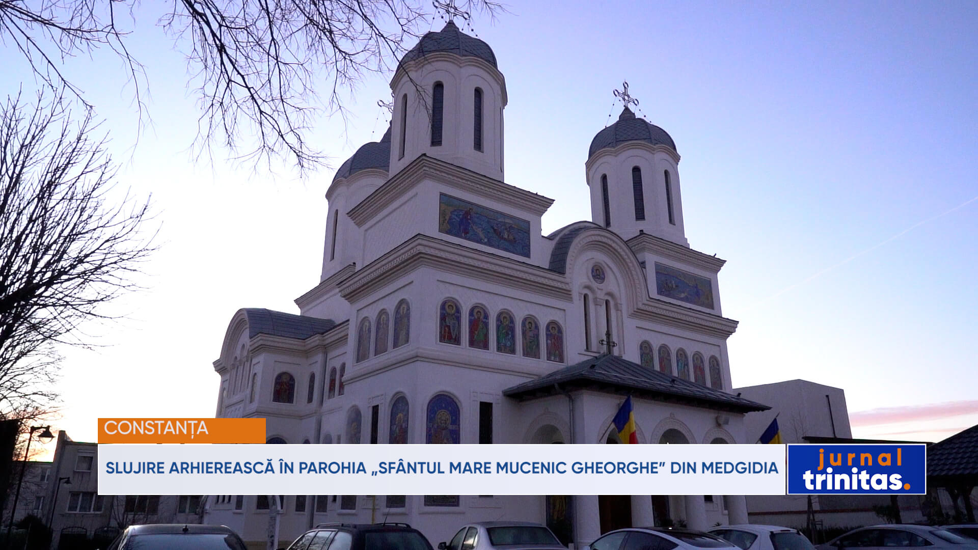 Slujire arhierească în Parohia „Sfântul Mare Mucenic Gheorghe” din Medgidia - TRINITAS TV