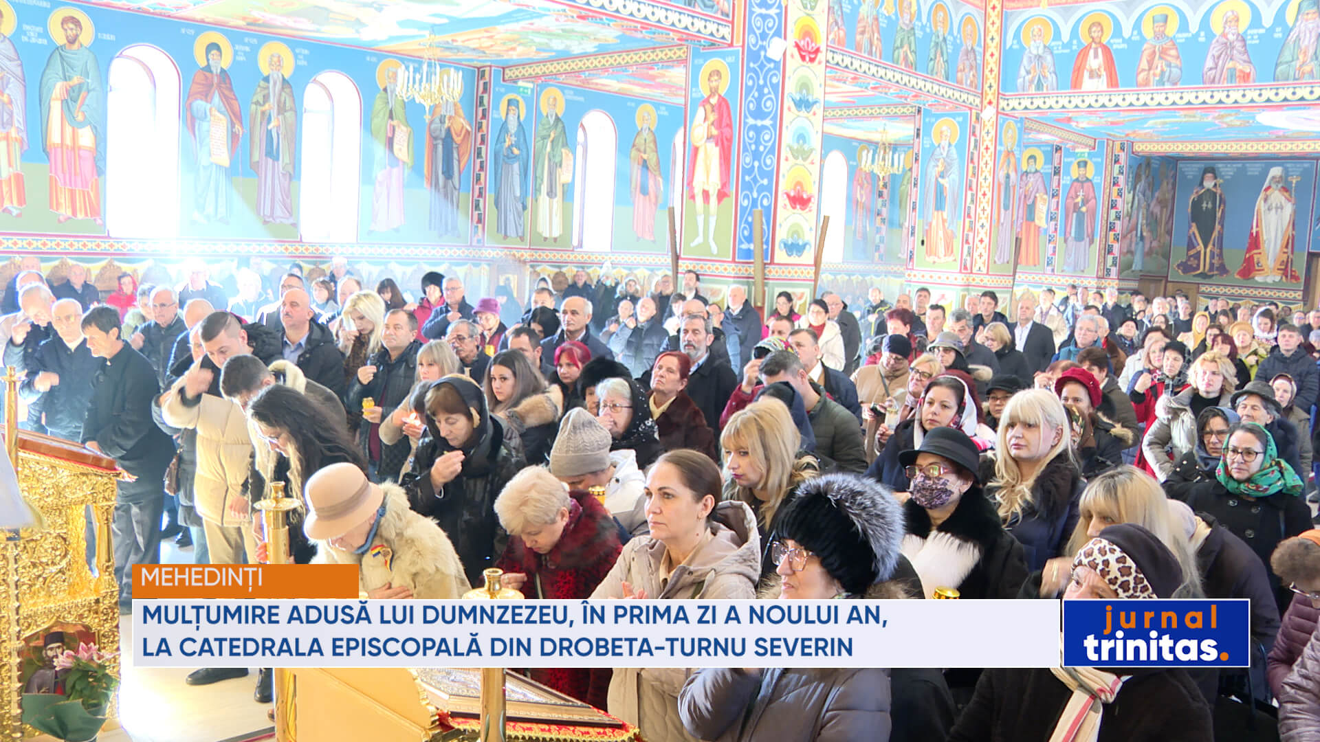 Mulțumire adusă lui Dumnezeu, la Catedrala Episcopală din Drobeta-Turnu ...