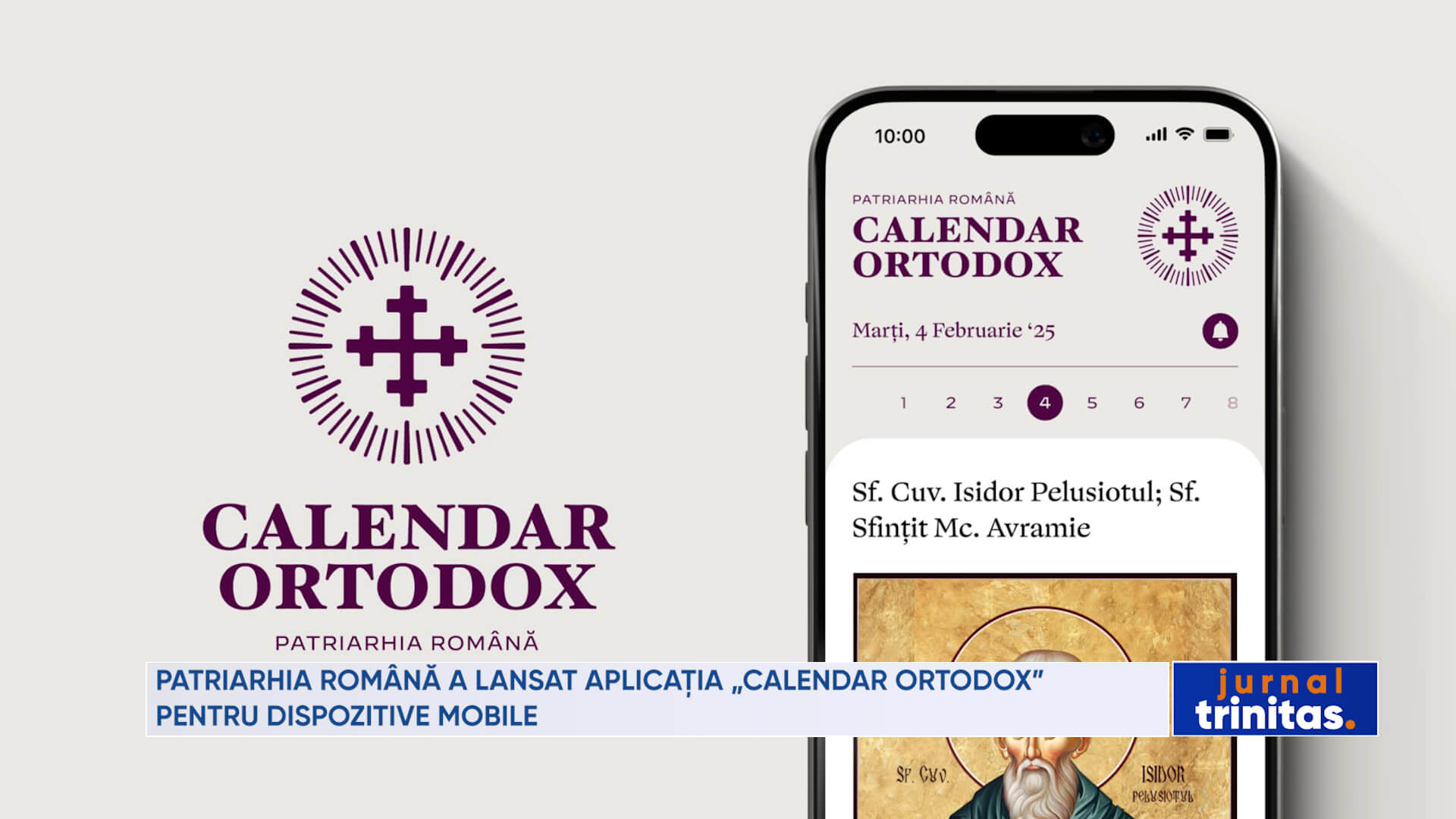 Patriarhia Română a lansat aplicația „Calendarul Ortodox” pentru ...