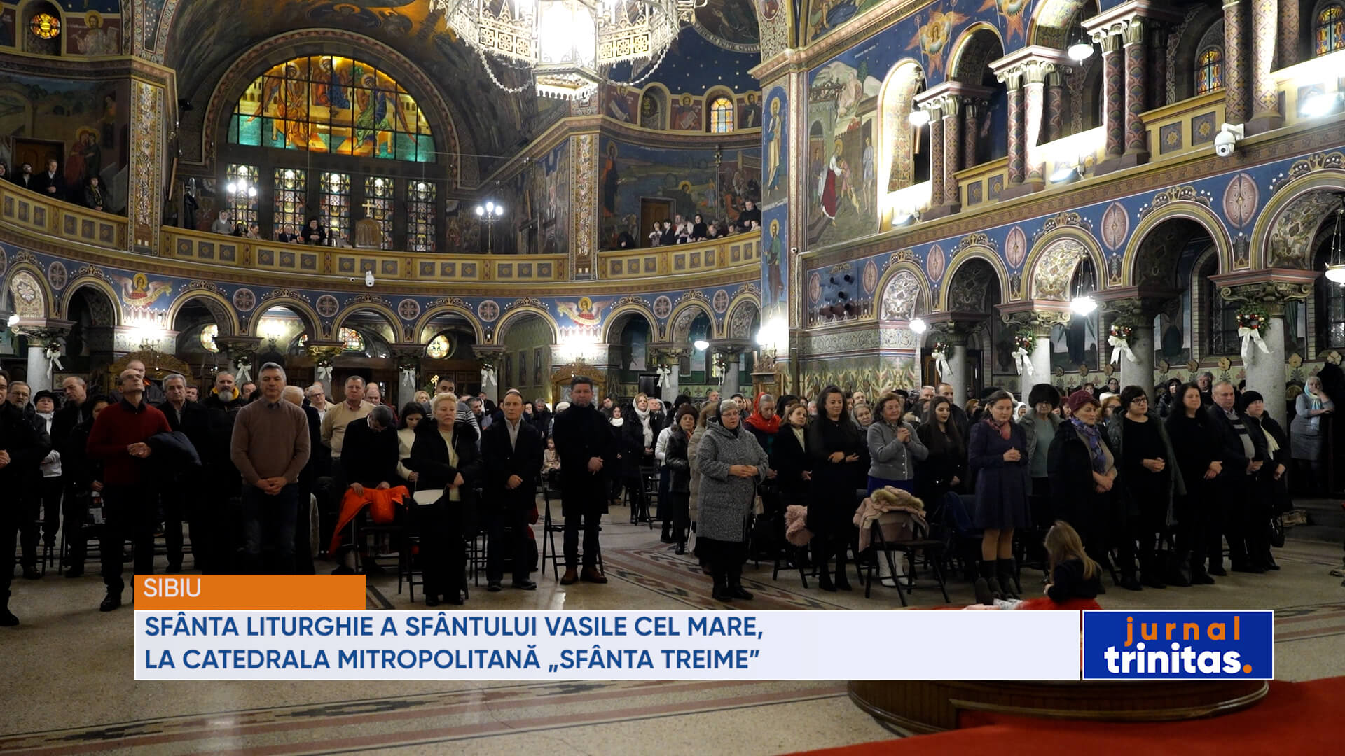 Sfânta Liturghie a Sfântului Vasile cel Mare, la Catedrala Mitropolitană „Sfânta Treime ...
