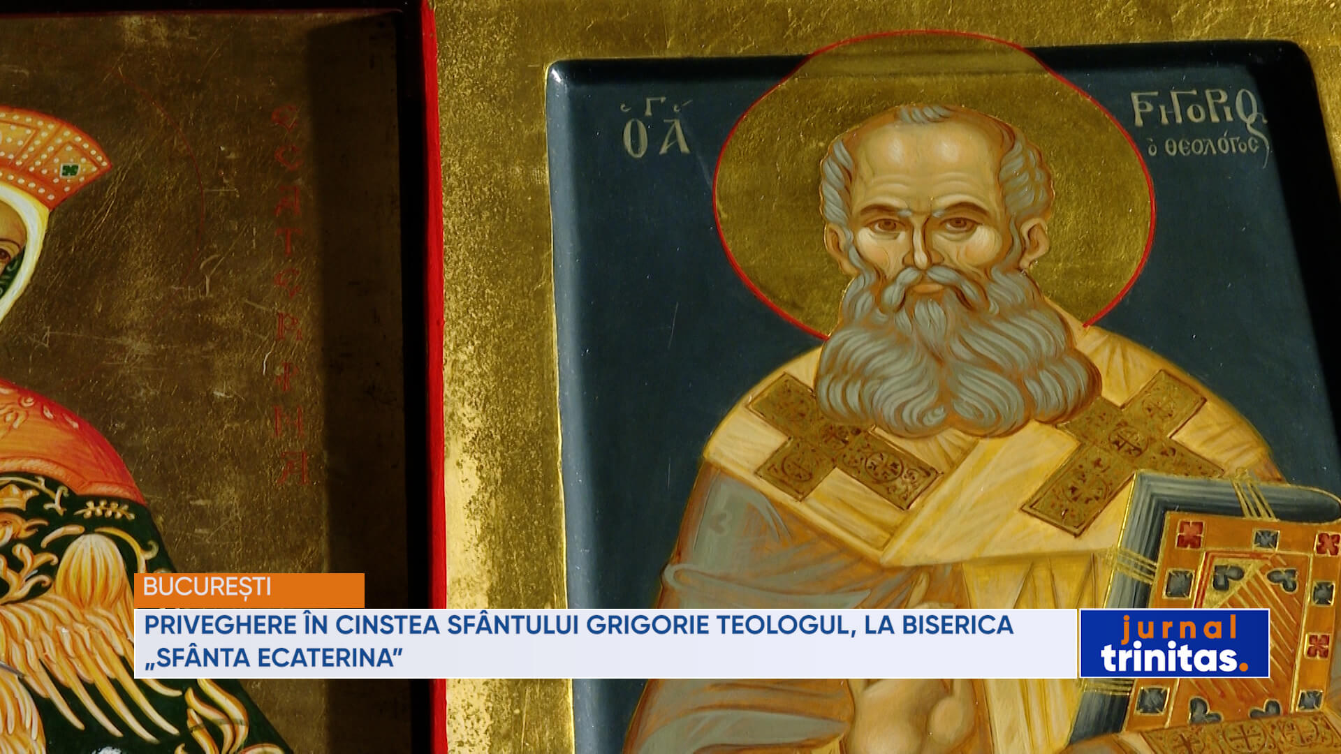 Priveghere în cinstea Sfântului Grigorie Teologul, la Biserica „Sfânta ...