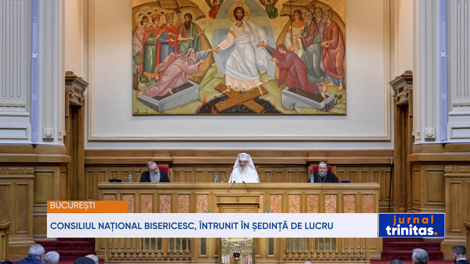 Consiliul Național Bisericesc, întrunit în ședință de lucru - TRINITAS TV