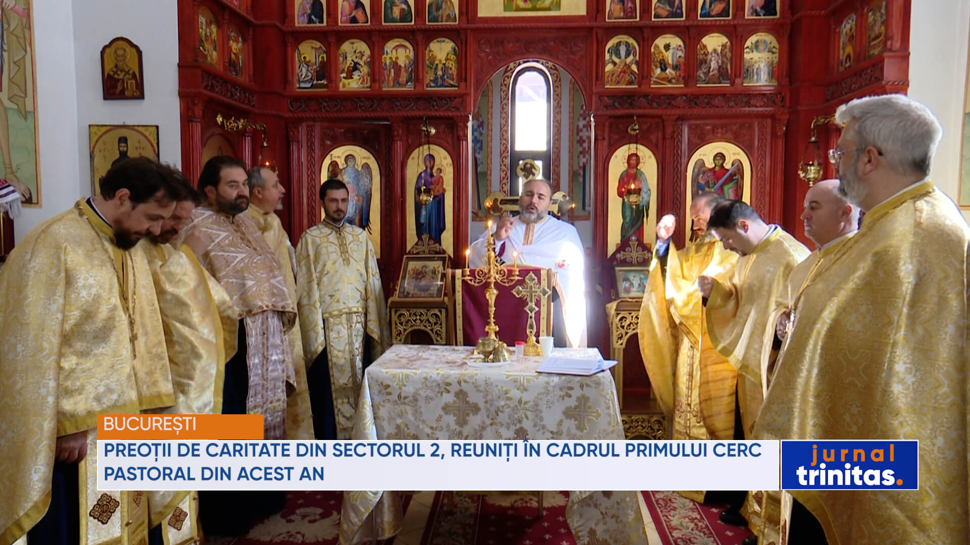 Preoții de caritate din Sectorul 2, reuniți în cadrul primului cerc pastoral din acest an ...