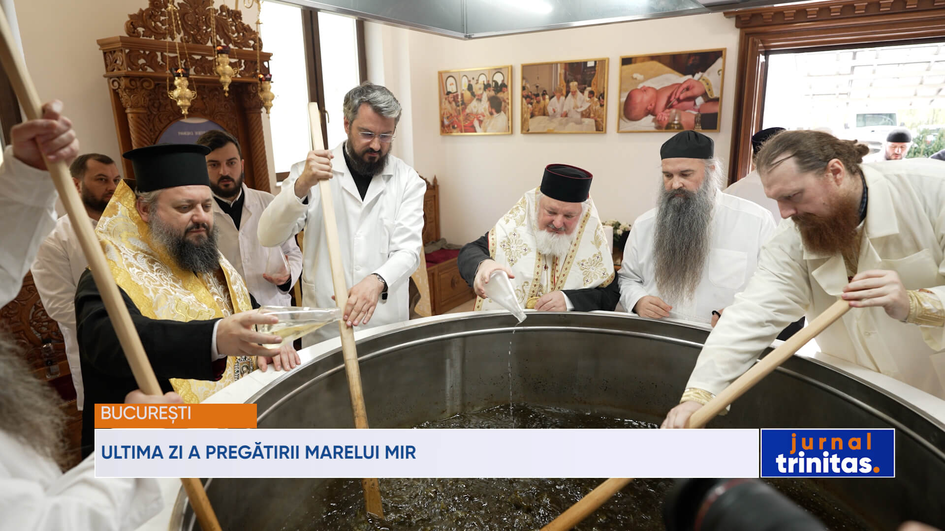 Ultima zi a pregătirii Marelui Mir - TRINITAS TV