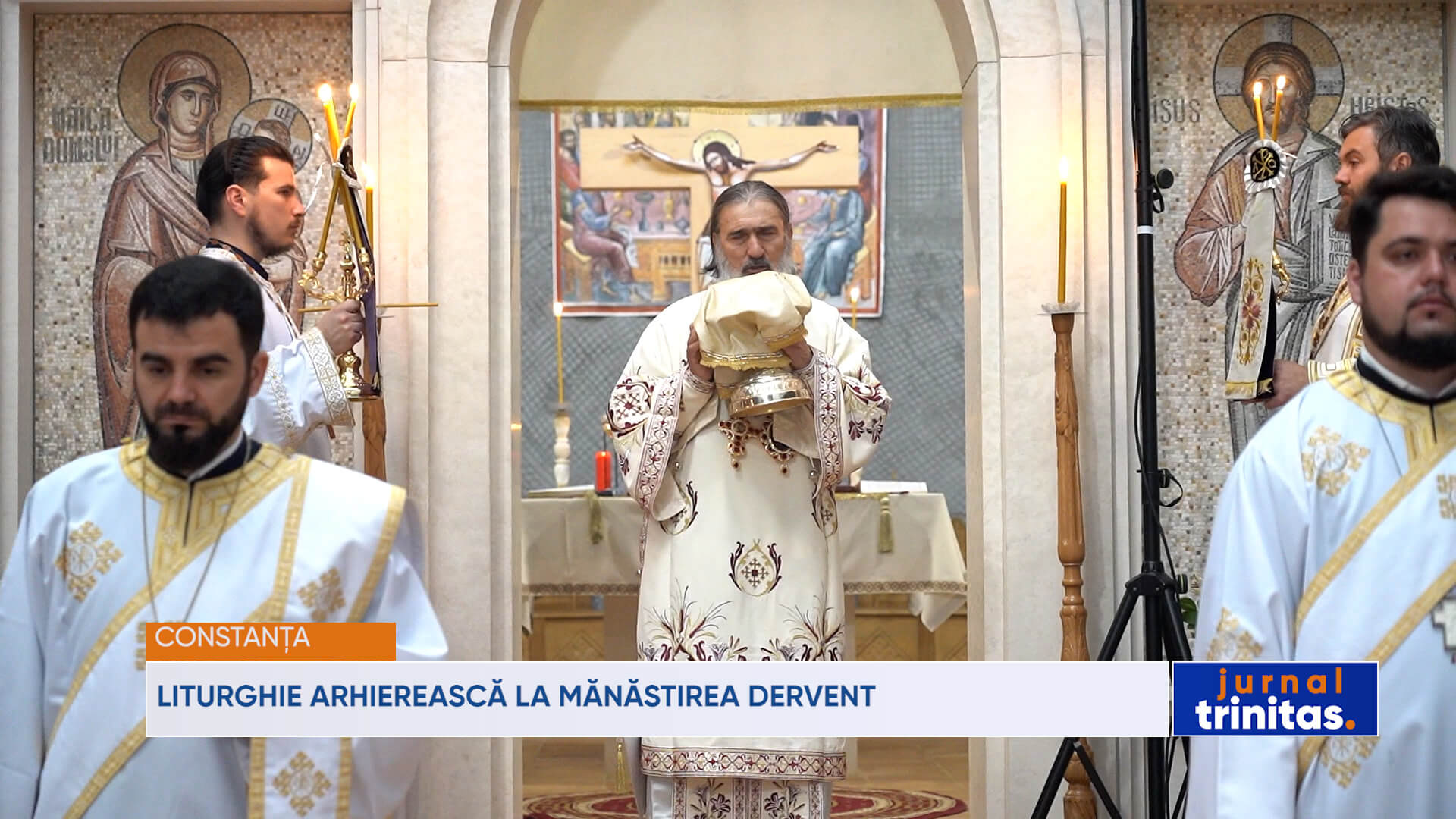 Liturghie arhierească la Mănăstirea Dervent - TRINITAS TV