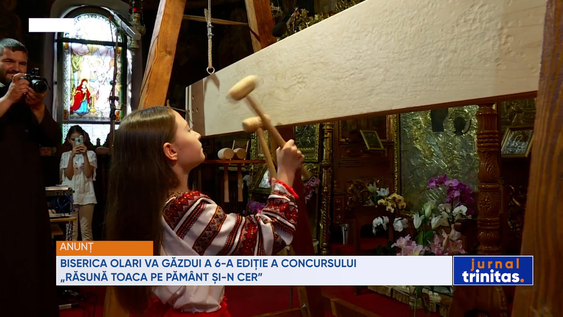 Biserica Olari va găzdui a 6-a ediție a Concursului „Răsună toaca pe ...