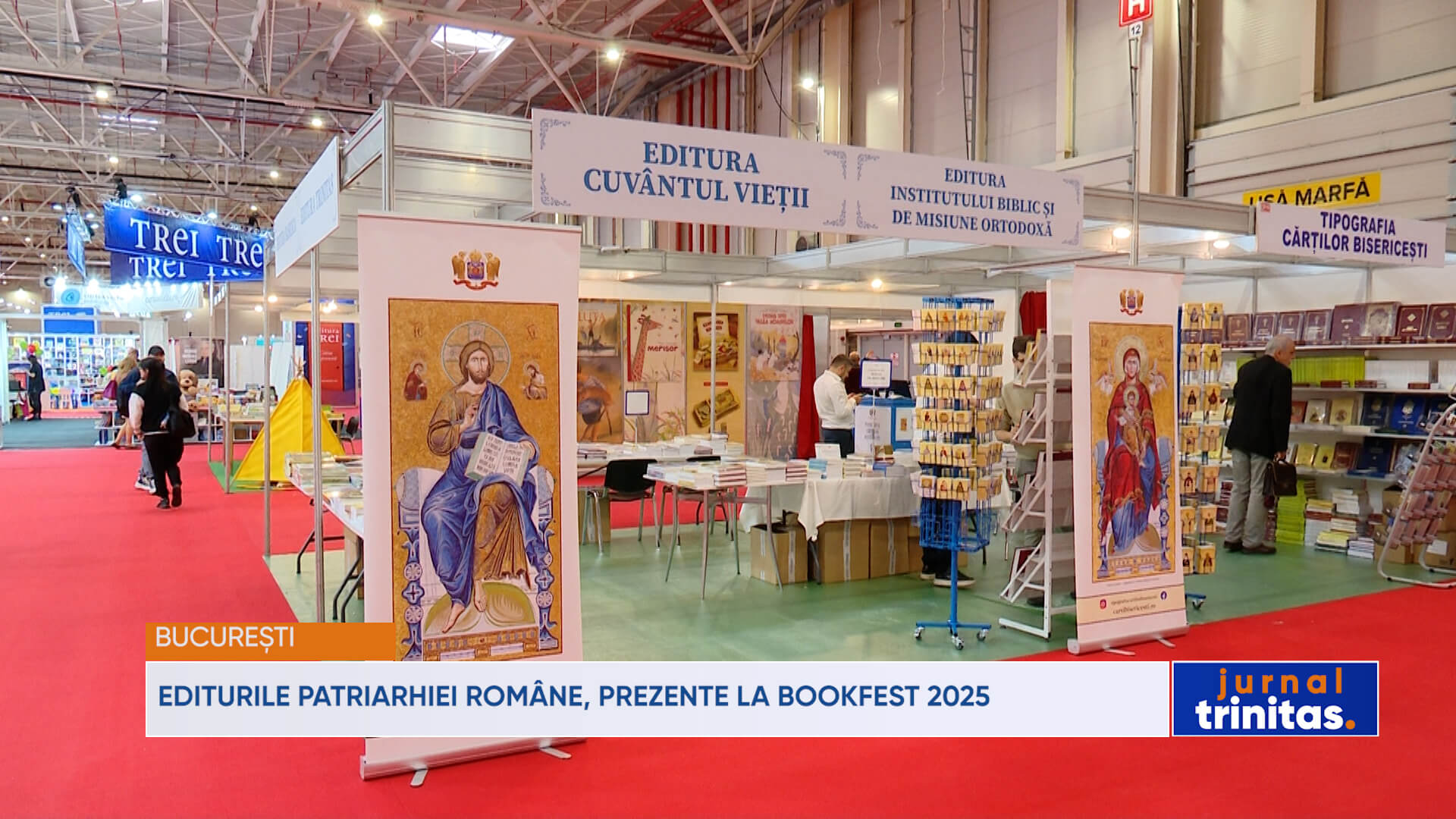 Editurile Patriarhiei Române, prezente la Bookfest 2025 - TRINITAS TV