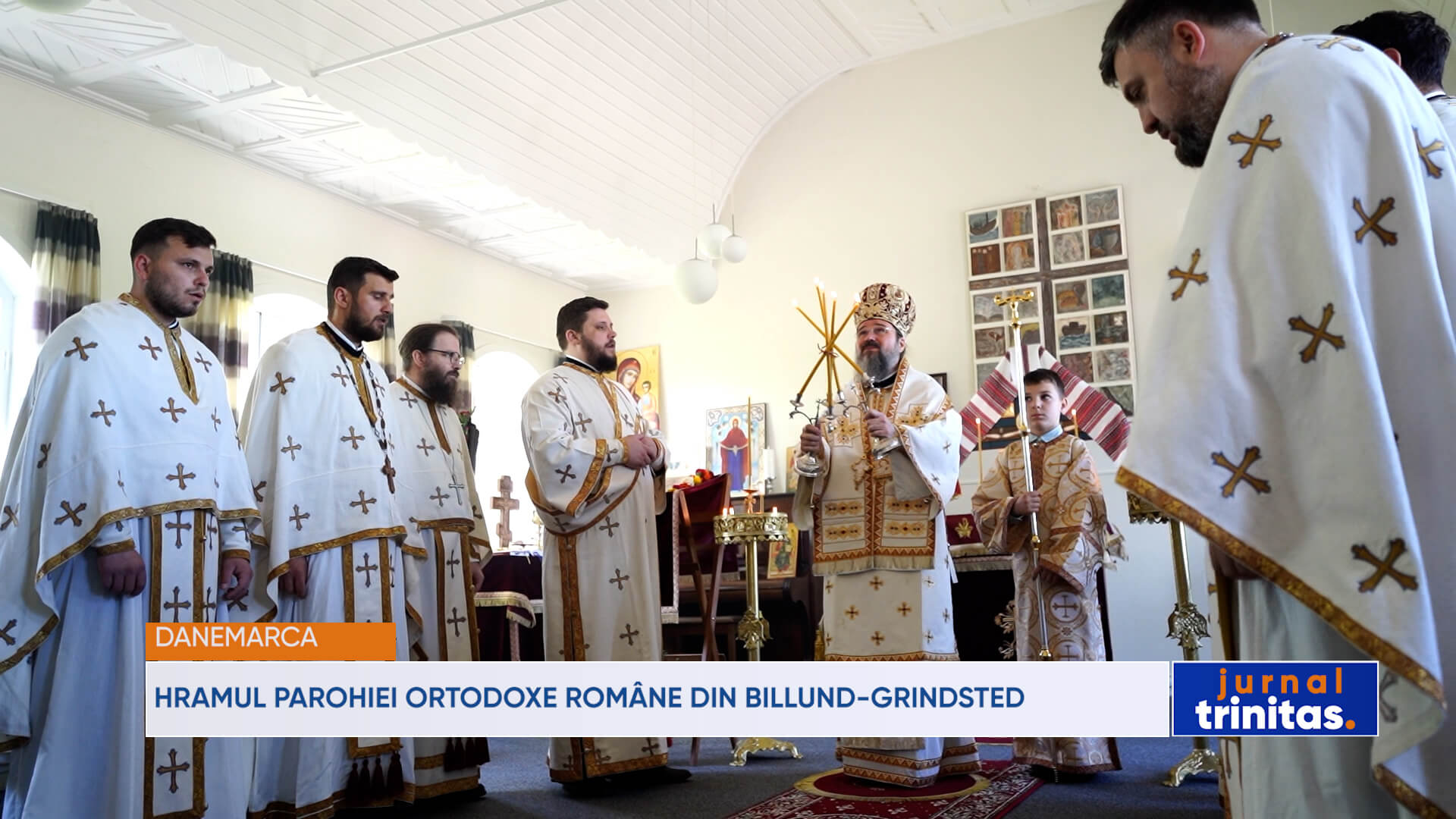 Hramul Parohiei Ortodoxe Române din Billund-Grindsted, Danemarca ...