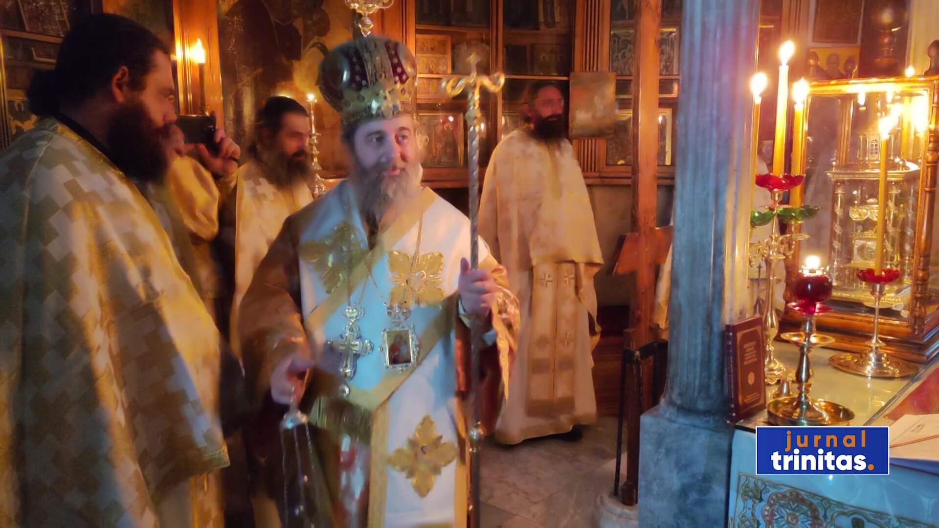 Sărbătoarea Sfântului Mucenic Gheorghe la Mănăstirea „Sfântul Pavel” din Muntele Athos - TRINITAS TV