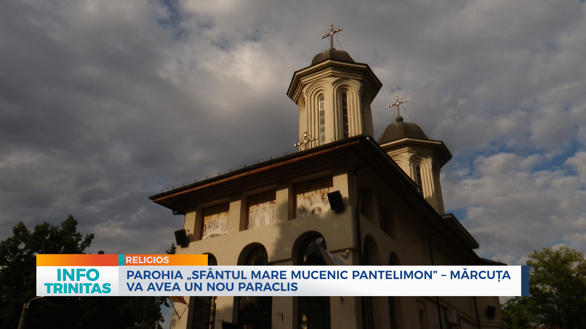 Parohia „Sfântul Mare Mucenic Pantelimon„ – Mărcuța va avea un nou paraclis - TRINITAS TV