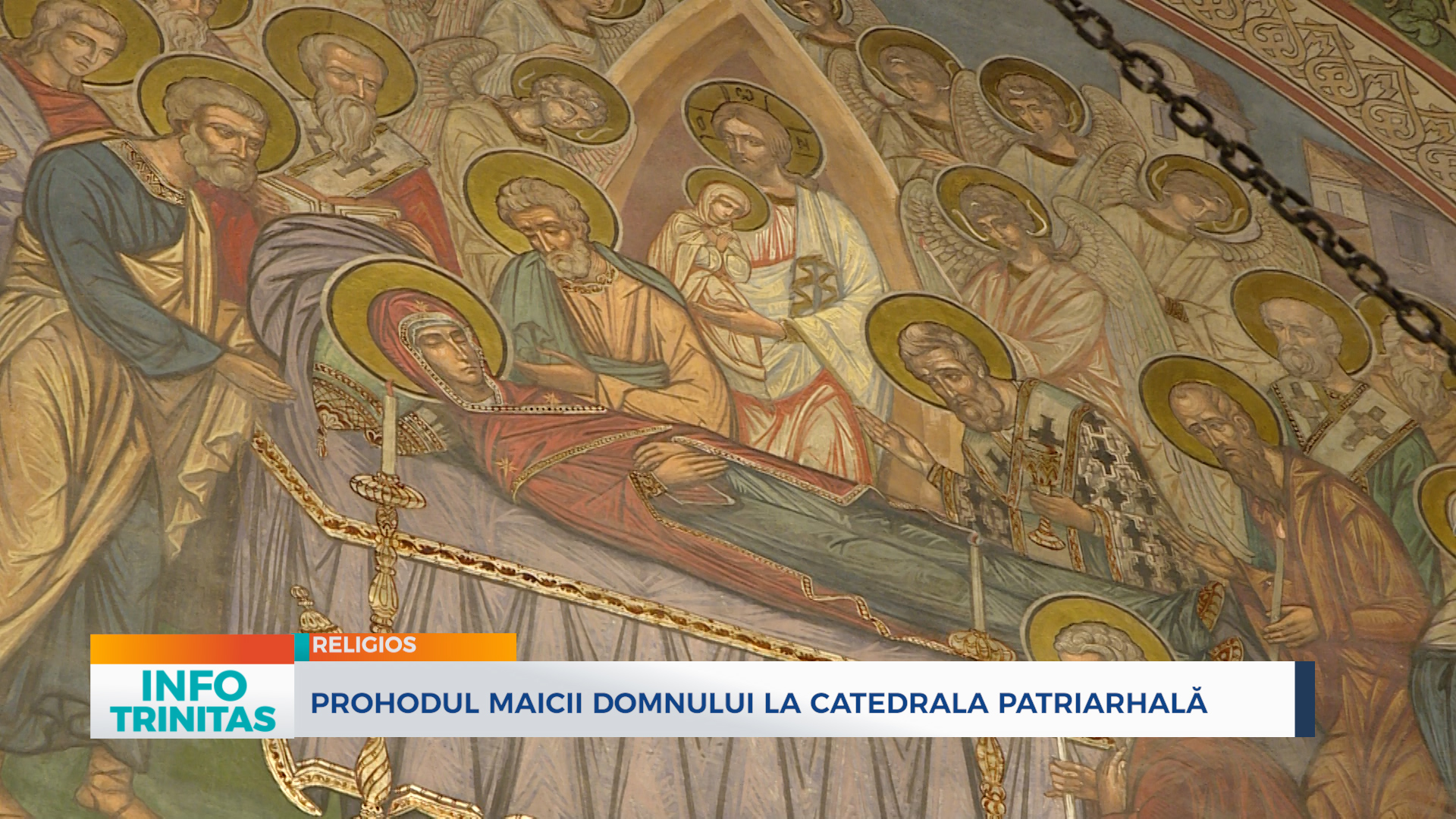 Prohodul Maicii Domnului la Catedrala Patriarhală - TRINITAS TV
