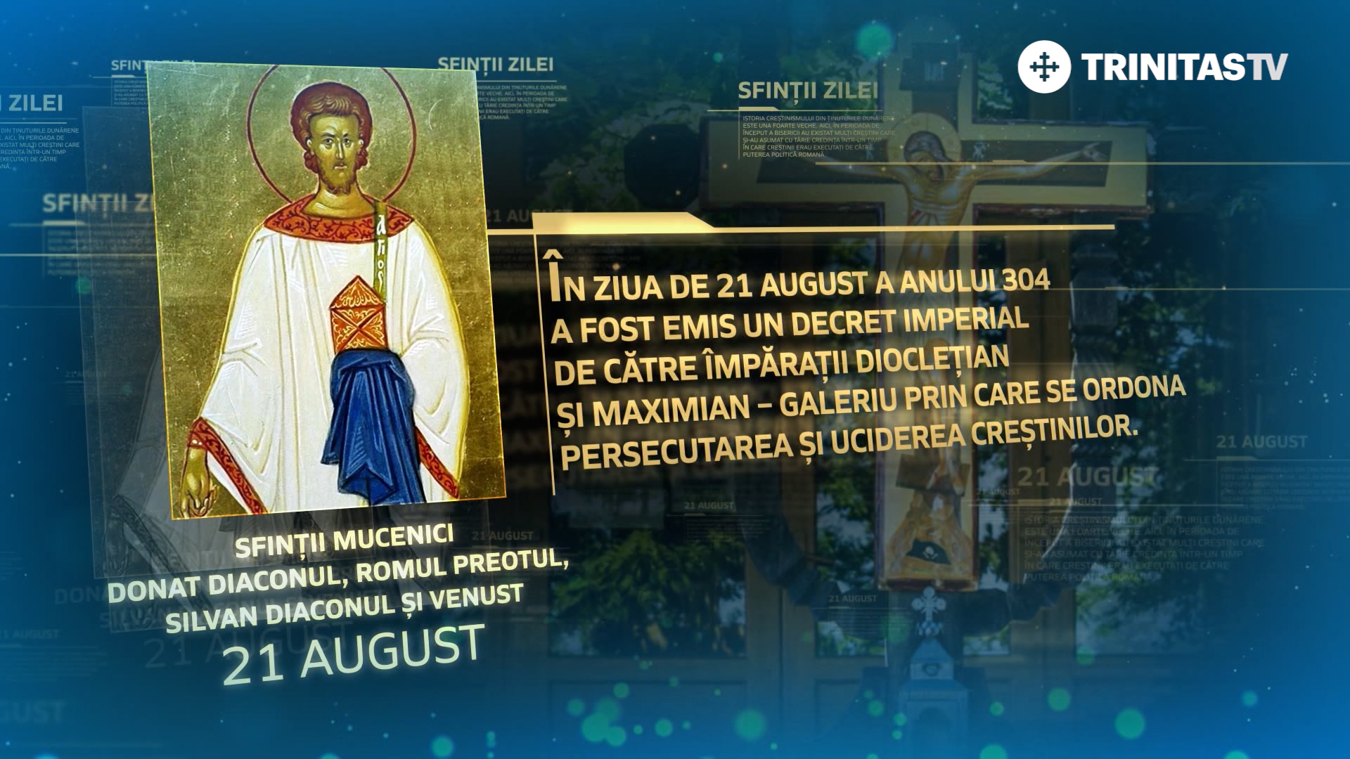 Sf. Mc. Donat diaconul, Romul preotul, Silvan diaconul şi Venust – 21 ...