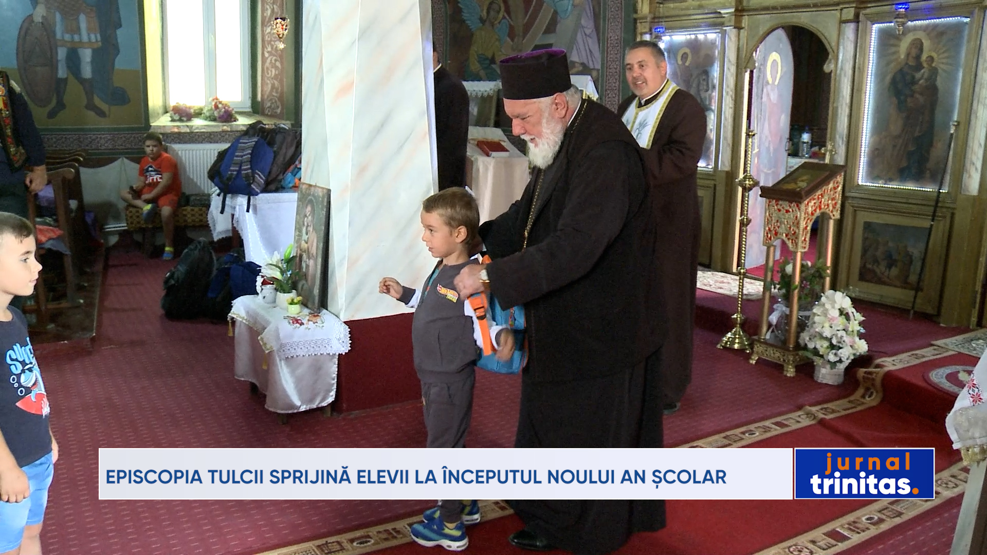 Episcopia Tulcii sprijină elevii la începutul noului an școlar ...