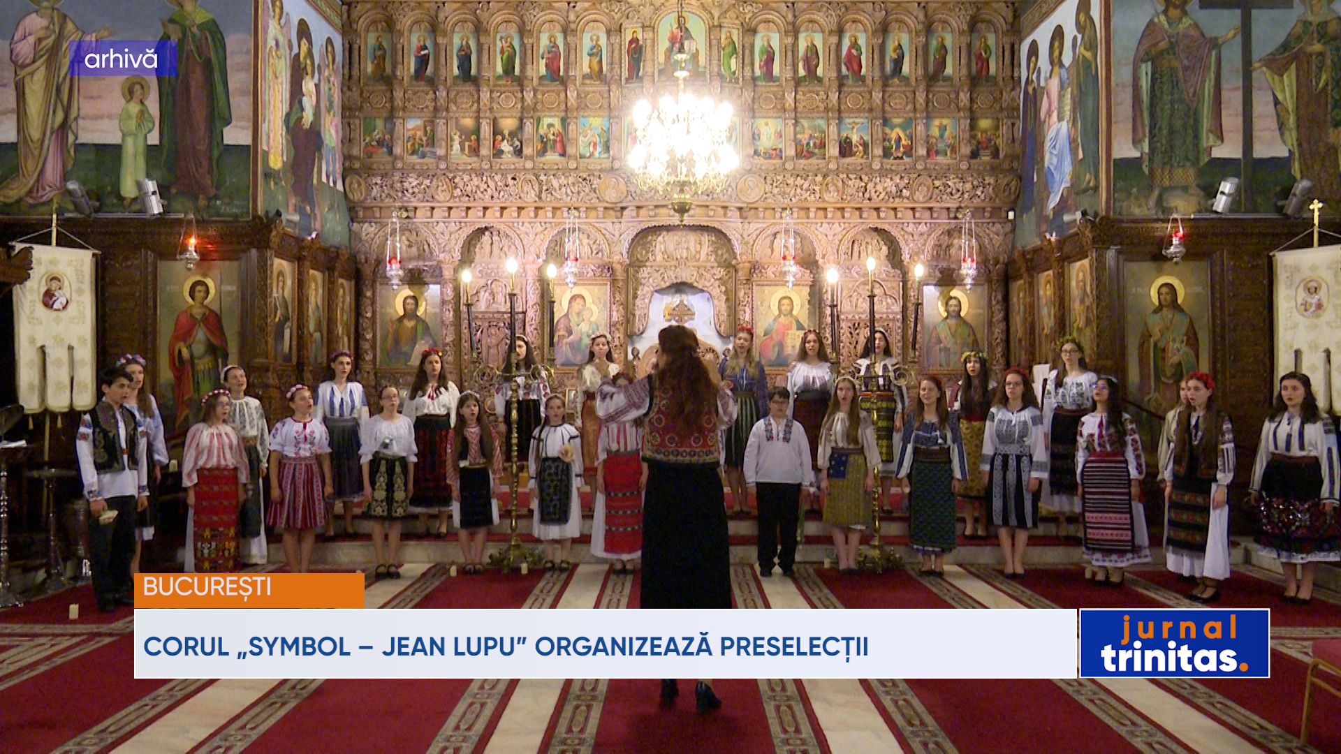 Corul „Symbol-Jean Lupu” organizează preselecții - TRINITAS TV