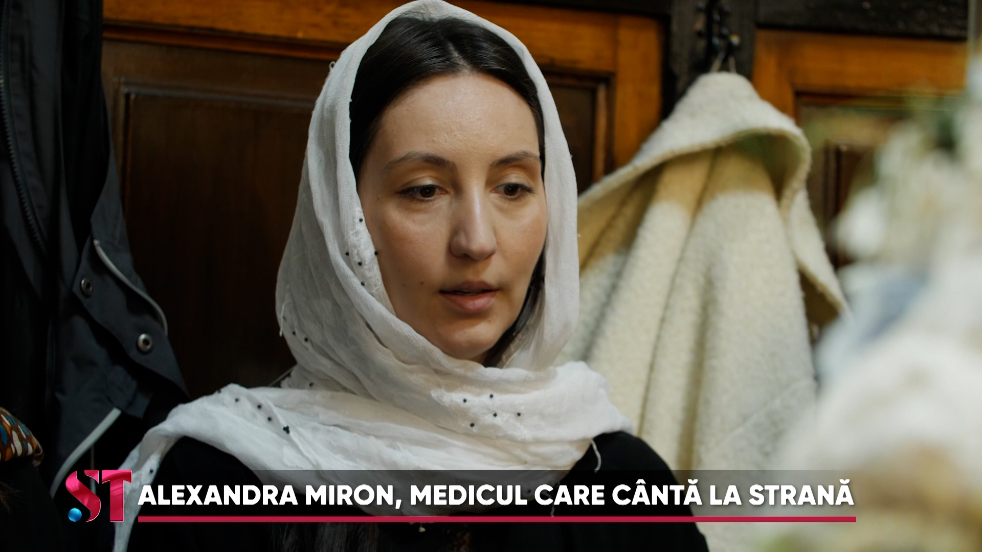 Alexandra Miron, medicul care cântă la strană - TRINITAS TV
