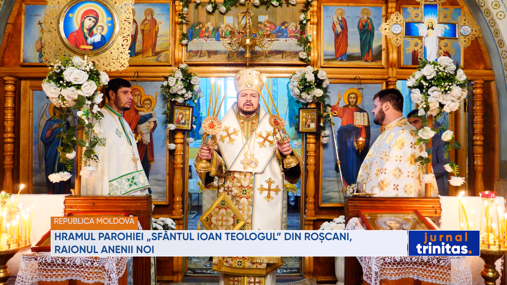 Hramul Parohiei „Sfântul Ioan Teologul” din Roșcani, raionul Anenii Noi ...