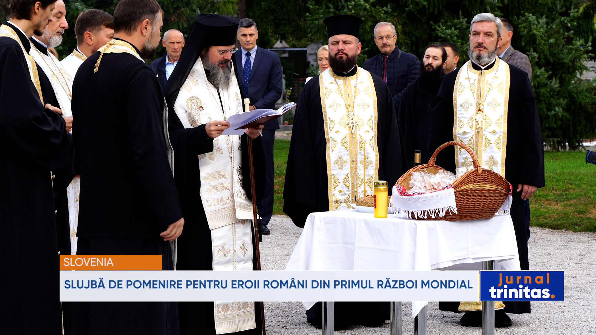 Slujbă de pomenire pentru eroii români din Primul Război Mondial ...