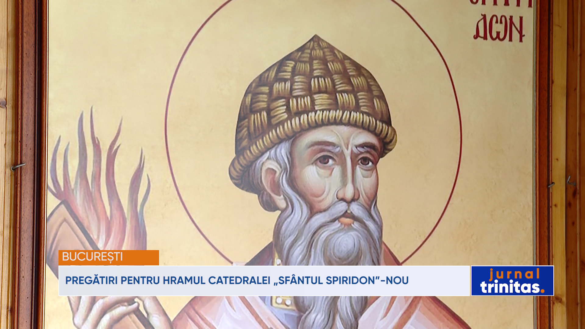 Pregătiri pentru hramul Catedralei „Sfântul Spiridon”-Nou - TRINITAS TV