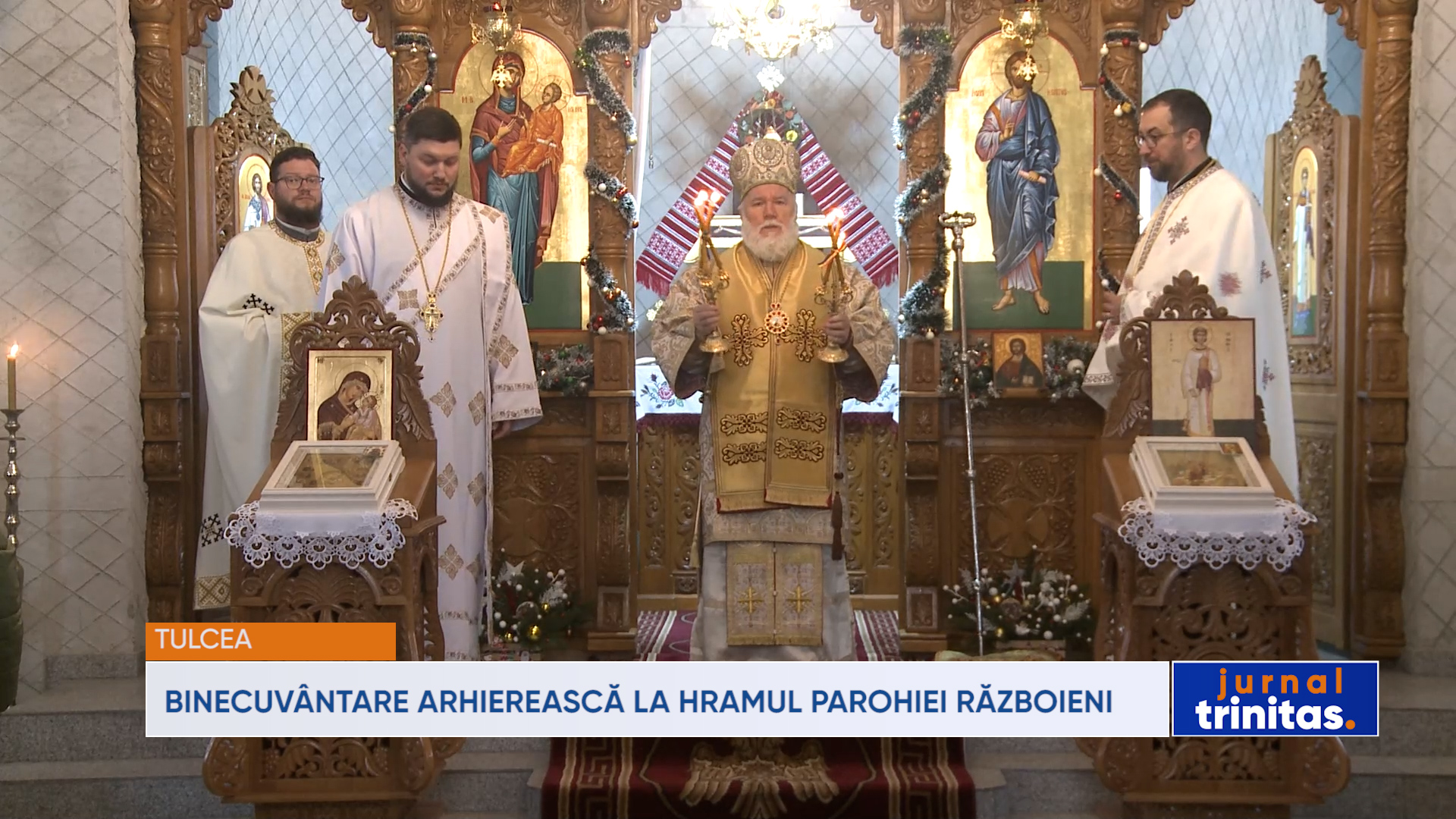 Binecuvântare arhierească la hramul Parohiei Războieni, județul Tulcea ...
