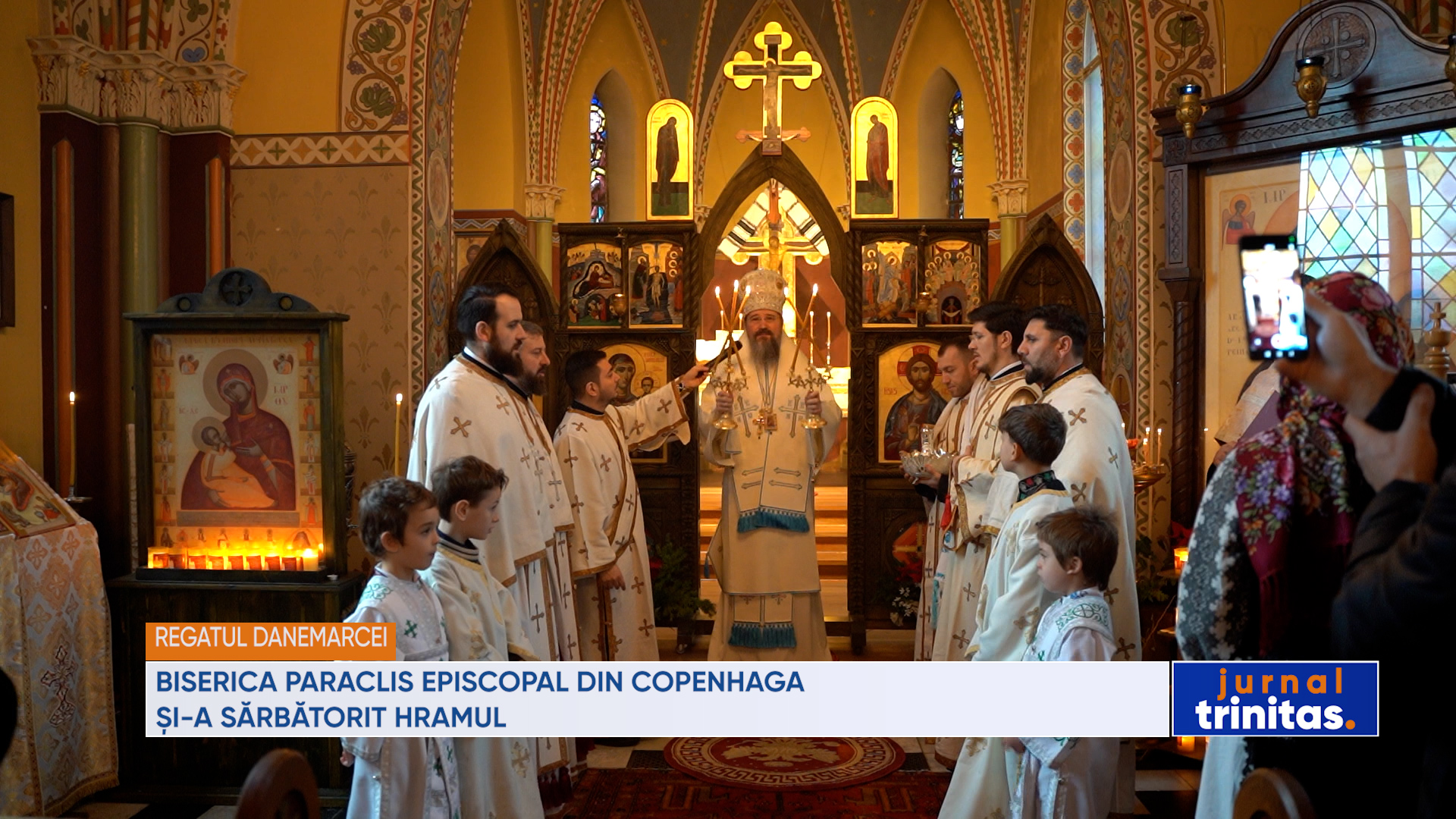 Biserica Paraclis Episcopal din Copenhaga și-a sărbătorit hramul ...