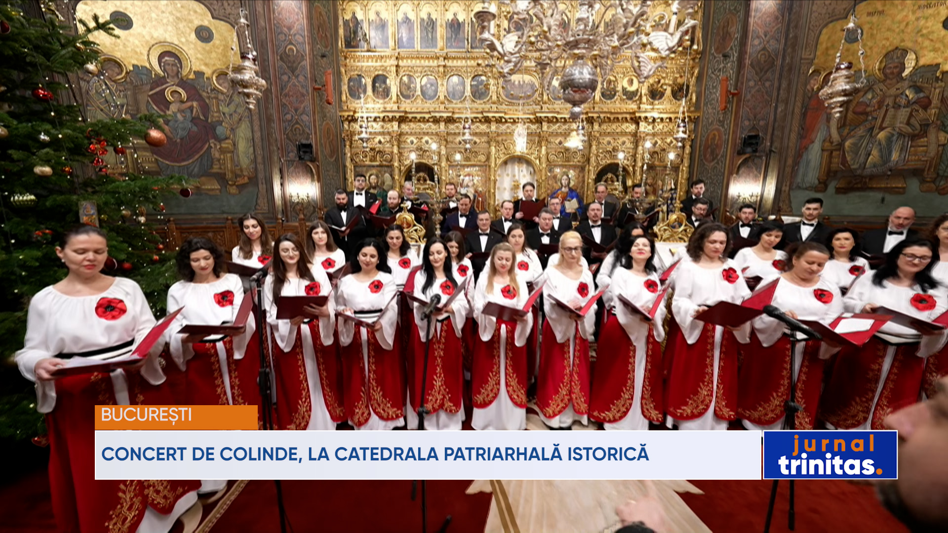 Concert de colinde, la Catedrala Patriarhală istorică - TRINITAS TV